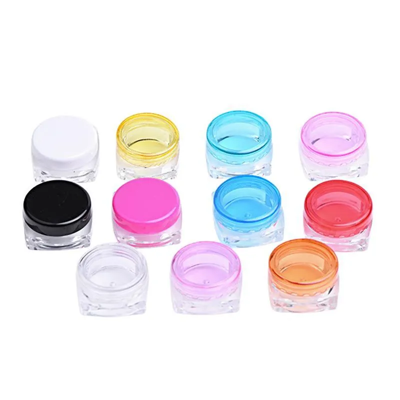 DHgate.com:Transparent 3g/5g PS Cream Box Cosmetic Container with Lids ...