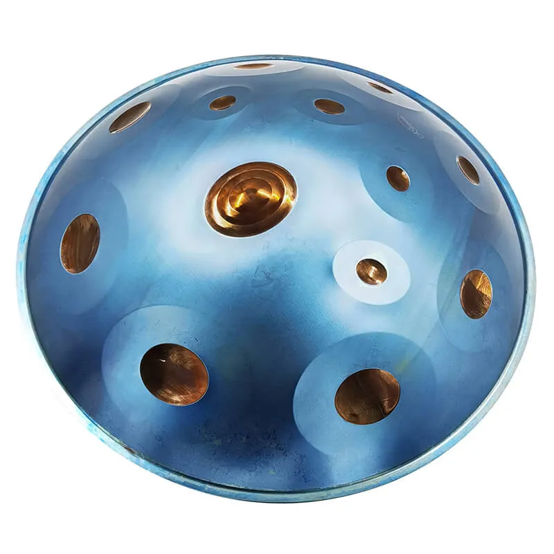 DHgate.com:Blue NJ Star Handpan D Minor Scale, Steel Drum with Soft Bag ...