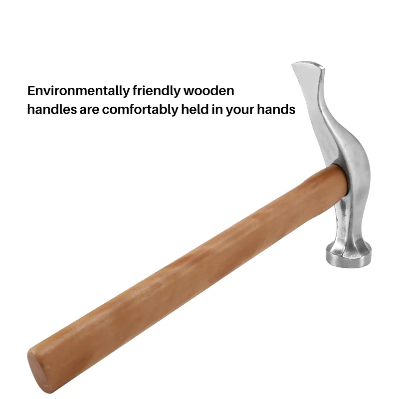Premium Cobbler's Shoe Repair Hammer with Wooden Handle for ...