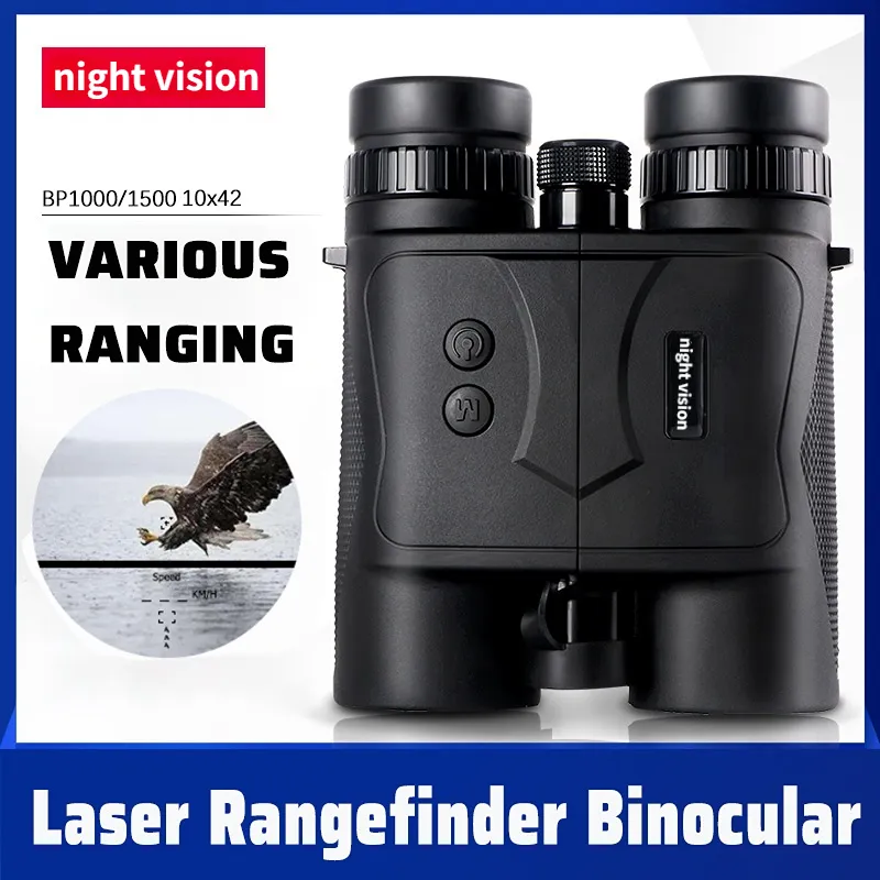 DHgate.com:42mm Lens Laser Rangefinder Binoculars: 10x Zoom, 1500m ...