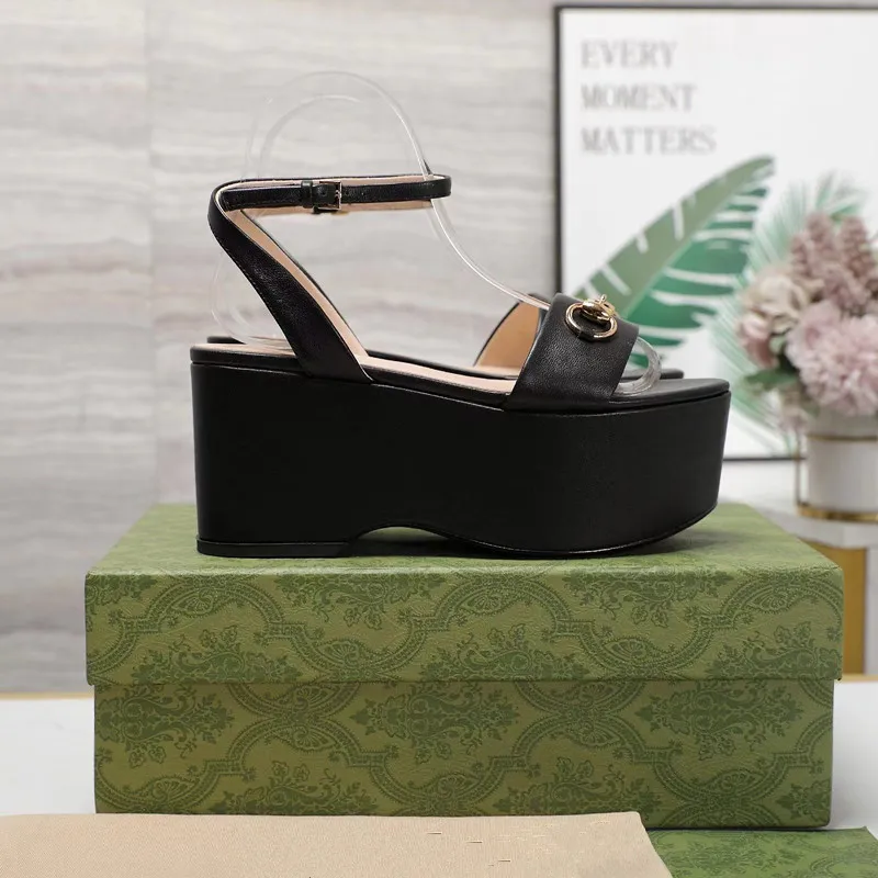 Summer Sandals: Fashion Women's Wedge Sandals - Luxury Genuine Leather ...