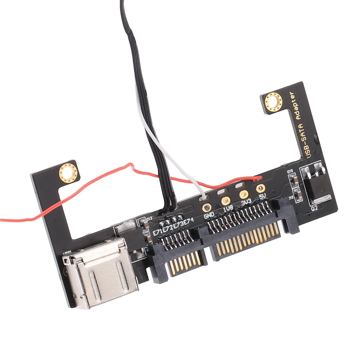 USB To SATA Adapter SSD Hard Disk Voltage Repair Tool Flying Line Jump ...