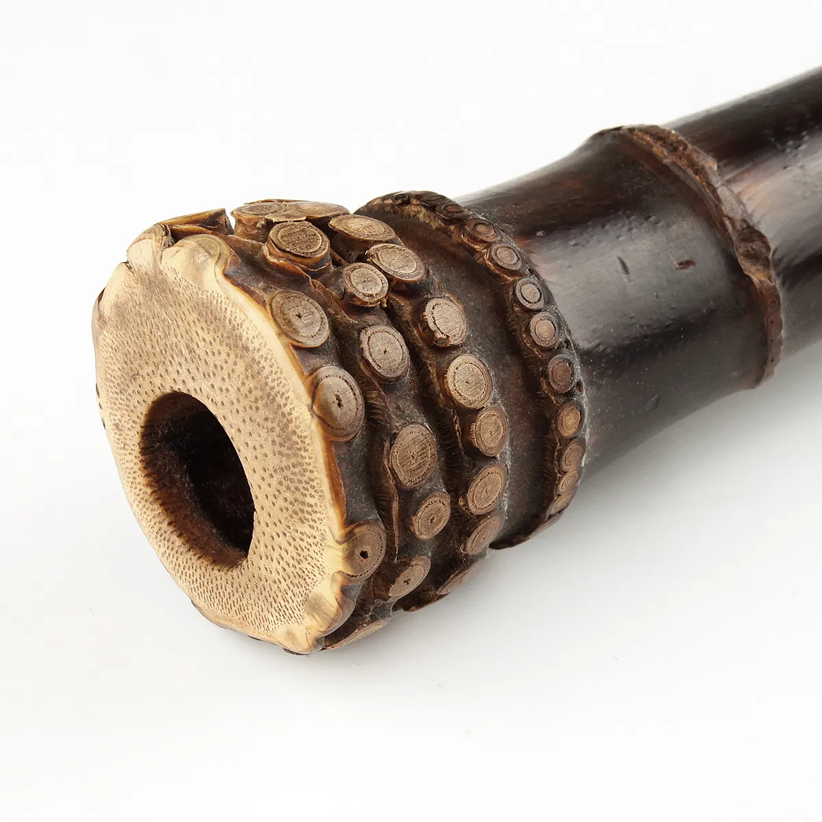 Purple Bamboo Deep Brown Traditional Vertical Chinese Nanyin Nanxiao ...