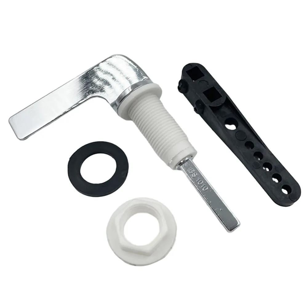 Toilet Flush Handle Replacement Kit - Side Mount Flush Lever for ...