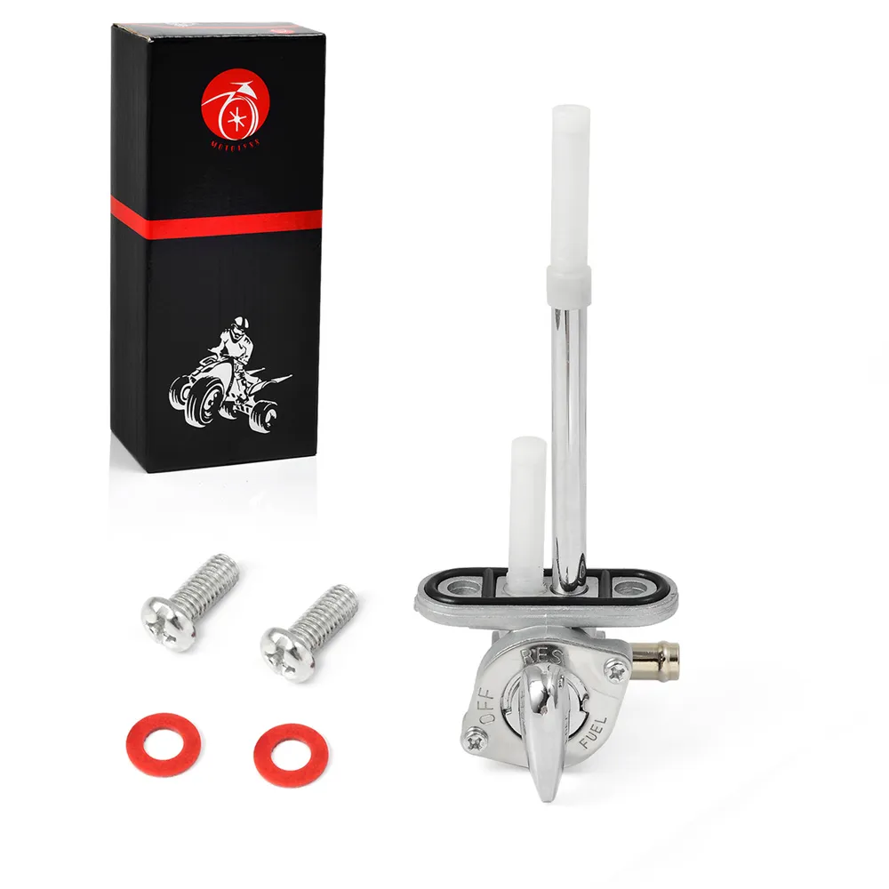 Universal Motorcycle Fuel Tank Valve Petcock - Heavy Duty Metal Fuel ...