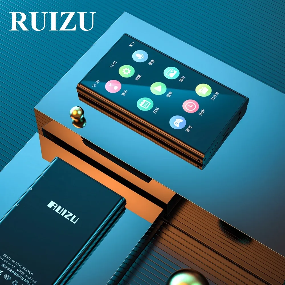 RUIZU H10 Touch Screen MP4 Player 2 in IPS HD Screen Bluetooth 5.0 ...
