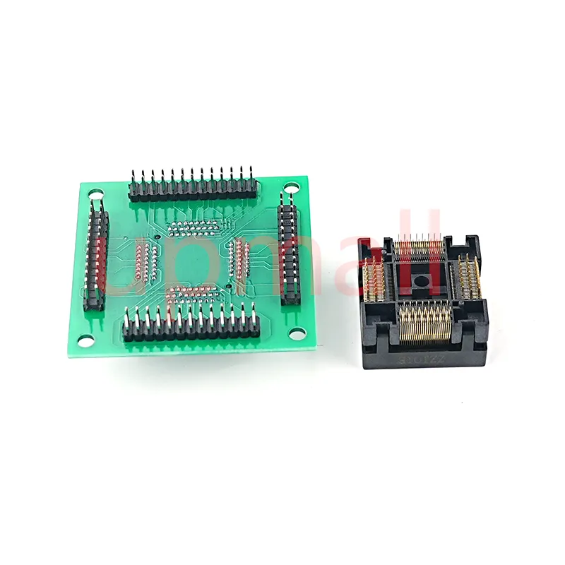 OTQ-100-0.5-09 TQFP100 to DIP100 Test Socket, 0.5mm Pitch, for 14x14mm ...