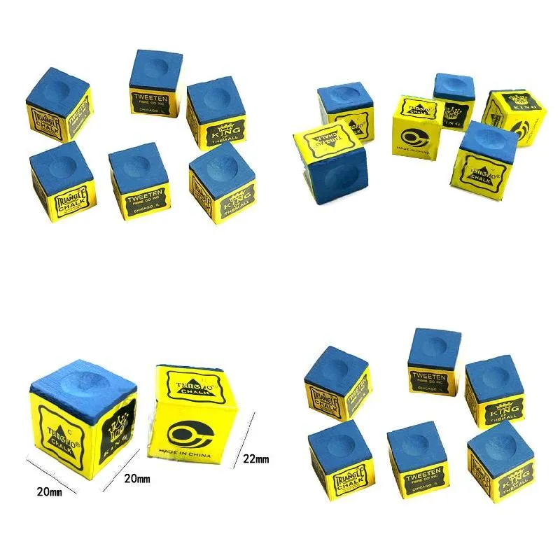 DHgate.com:Snooker Pool Table Chalk, Set of 6 No-Slip Oily Dry Billiard ...