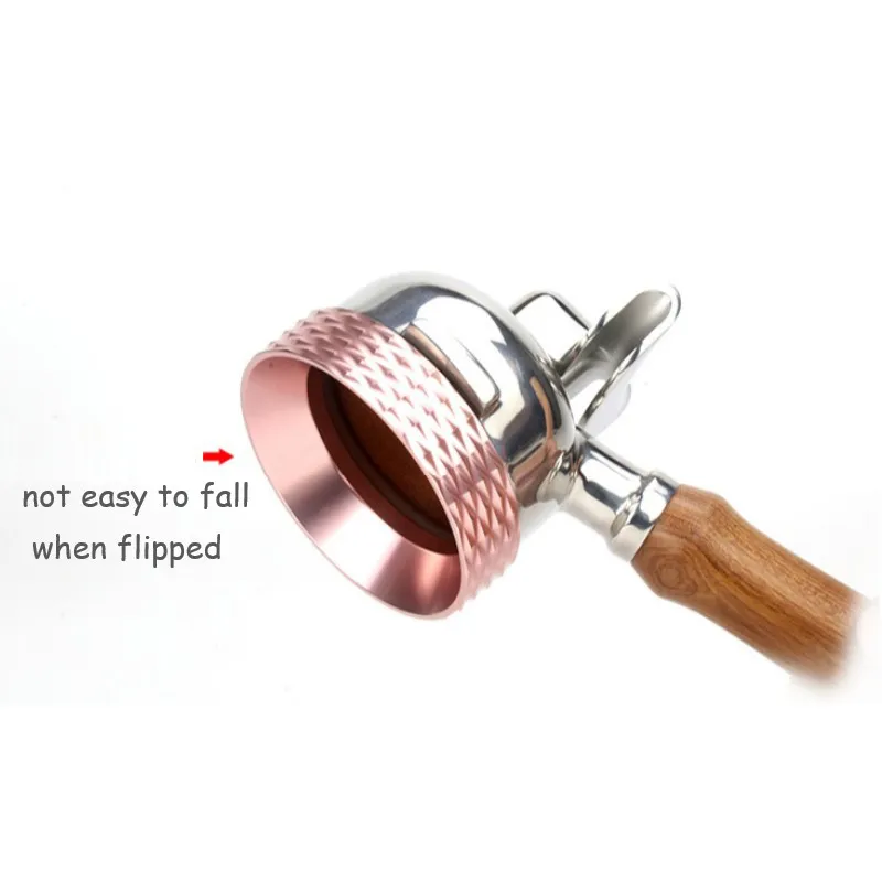 2024 Magnet Intelligent Dosing Ring-Aluminum Coffee Tamper Funnel for ...