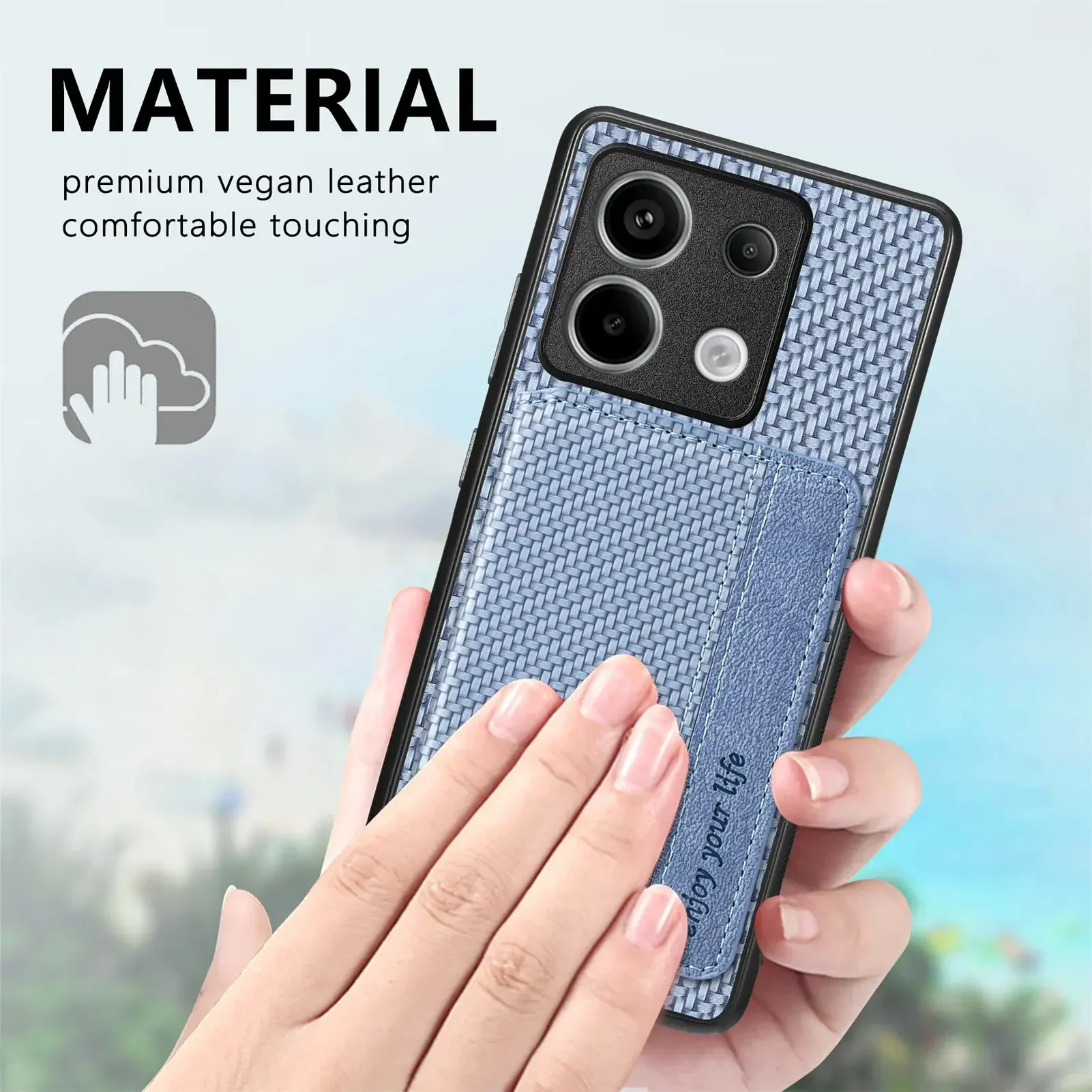 DHgate.com:Magnetic Wallet Phone Case with Stand for Xiaomi Redmi Note ...