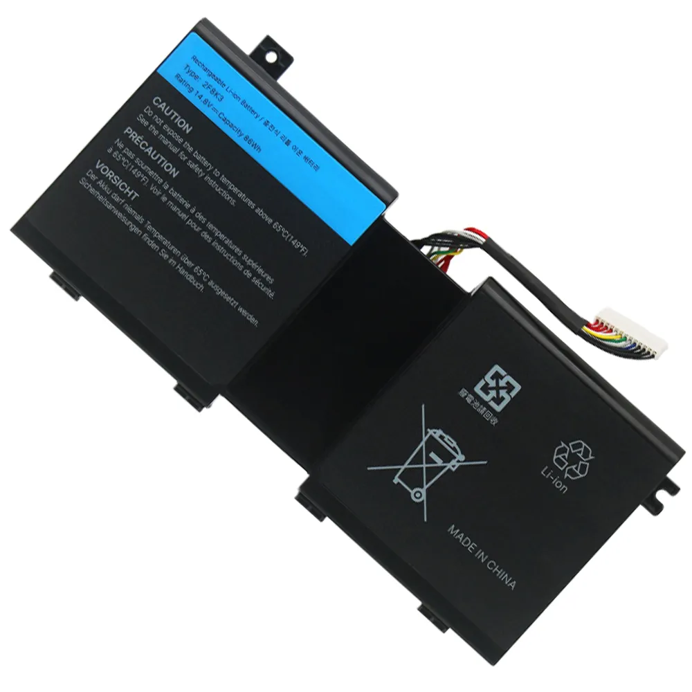 2F8K3 Laptop Battery for Dell Alienware 17 R1 17X M17X-R5 18 R1 18X ...
