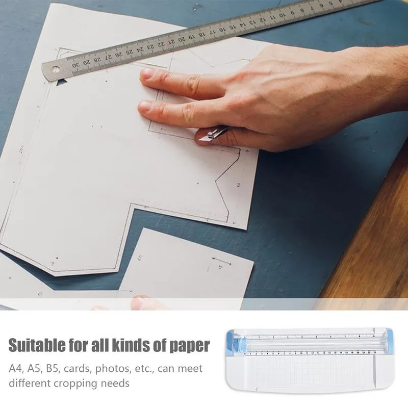 Precision Paper Cutter: A4/A5 Craft Trimmer For Card Making, Photo ...