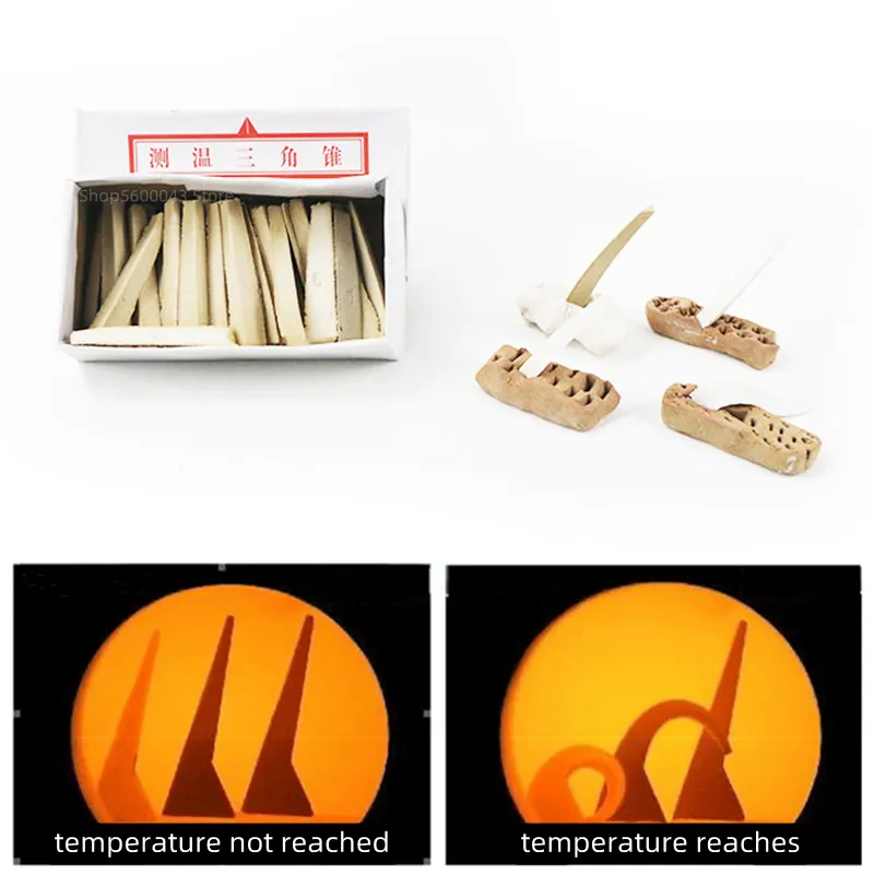 DHgate.com:Ceramic Kiln Temperature Measurement Triangular Cone Test ...