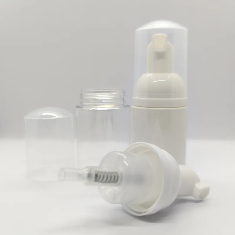 DHgate.com:12-Pack Mini Soap Foam Pump Bottles, 30ml Refillable Clear ...