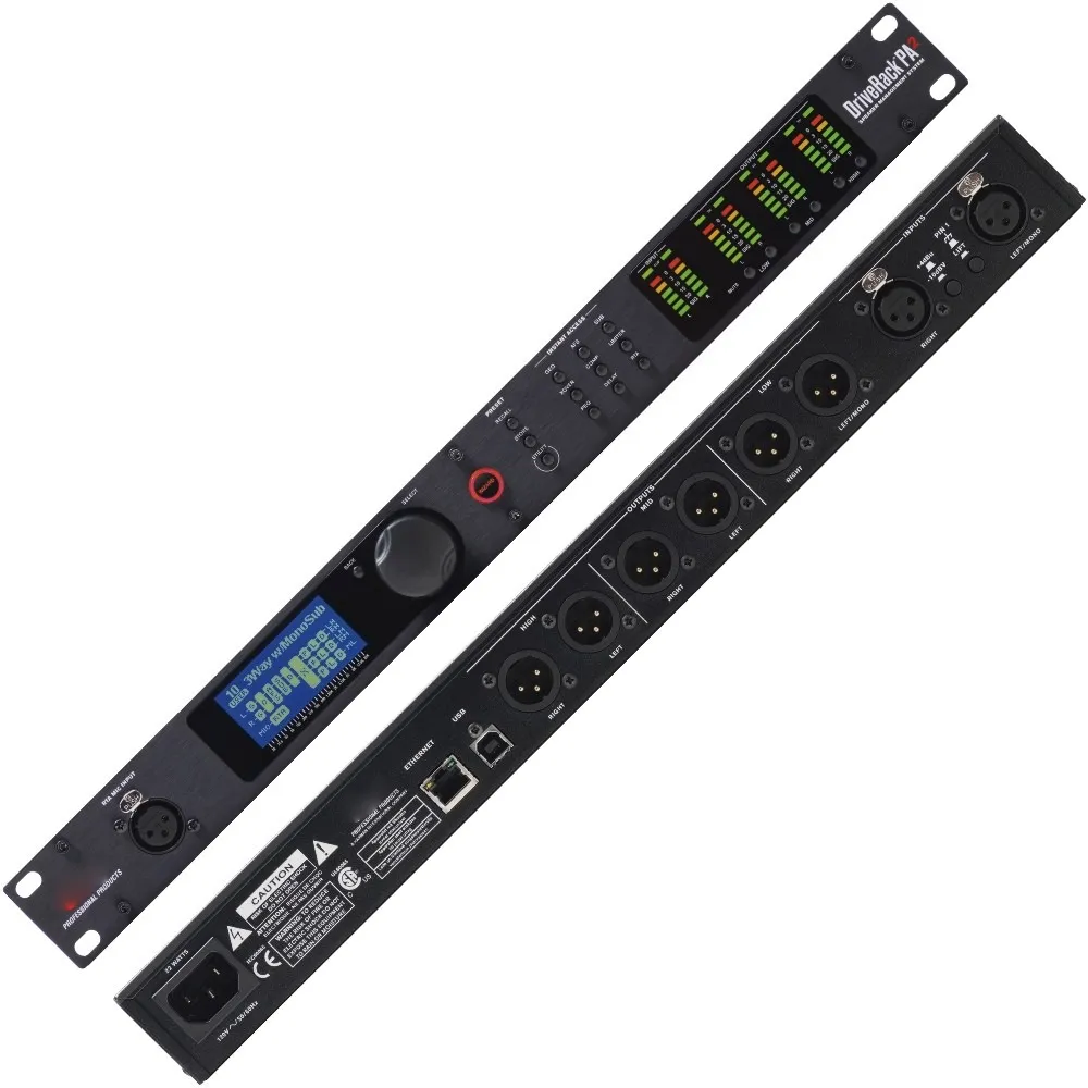VENU360 2-in 6-out Audio Processor: Professional Audio Driver Rack for ...