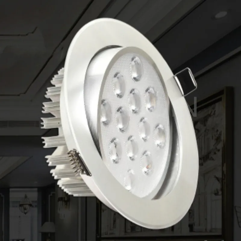Dimmable LED 100mm Diameter Downlights Ceiling Spot 6W To 45W, AC220V ...