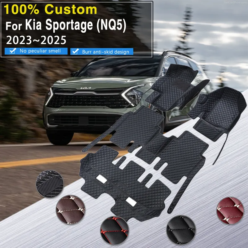 DHgate.com:Custom-Fit Floor Mats for Kia Sportage NQ5 2024-2025 - All-Weather Protection, Dirt ...