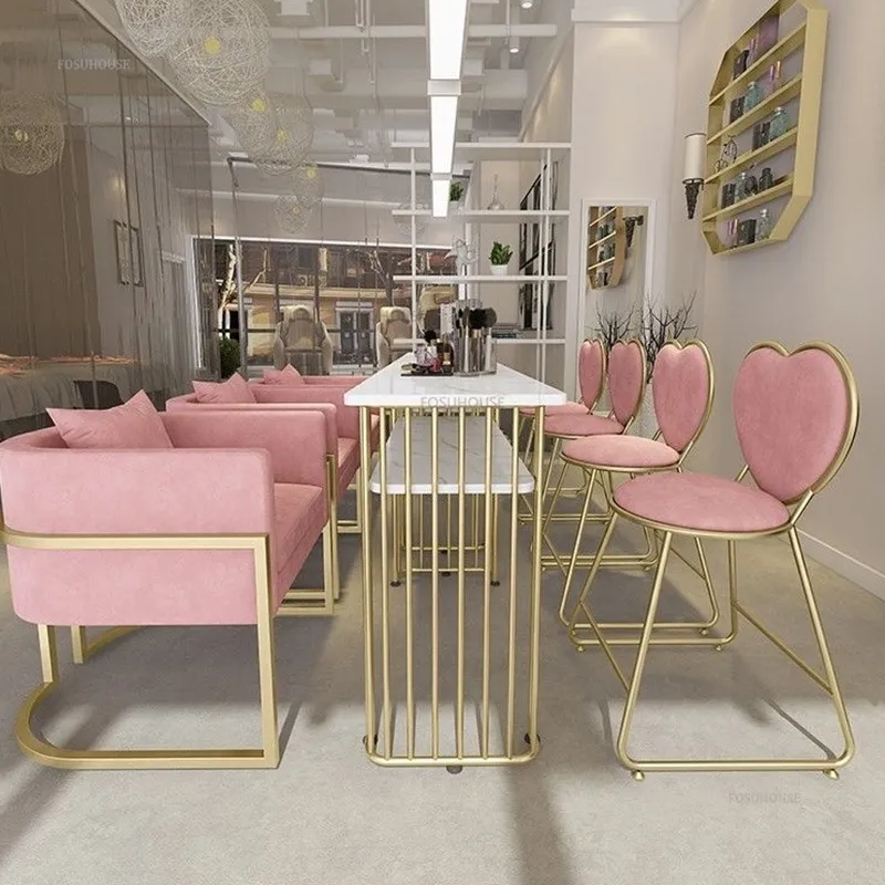 DHgate.com:Minimalist Nordic Nail Table Set, Solid Wood Manicure ...