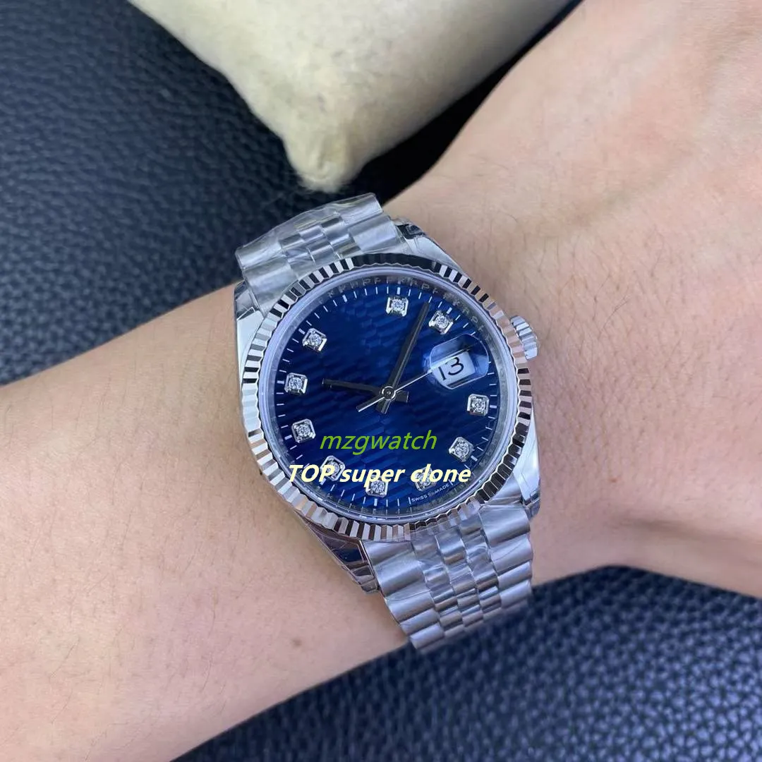 VSF 126234 Watch: Sapphire Crystal, Blue Dial, 36MM, 72-Hour Power ...