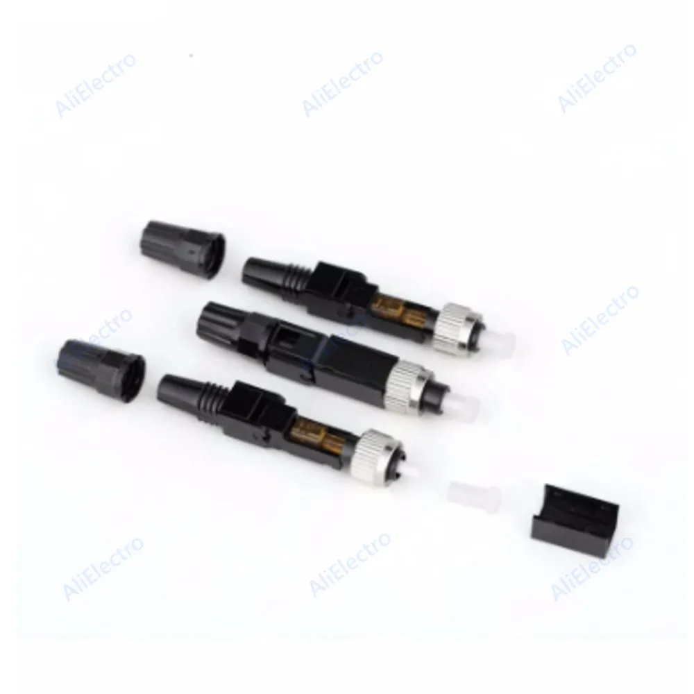 DHgate.com:FC/UPC Fiber Optic Quick Connector, Embedded, 10pcs, FTTH ...