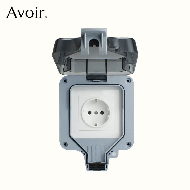 DHgate.com:Waterproof Switch Socket with USB Charger - Double EU ...