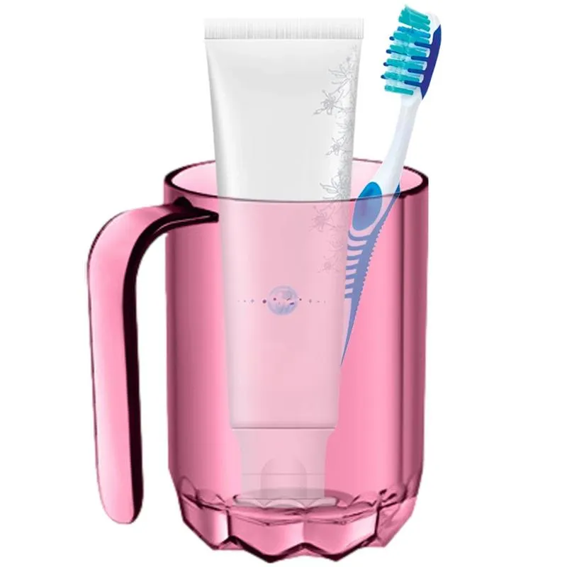 DHgate.com:Transparent Plastic Couple Toothbrush Cups, 500ml Bathroom ...
