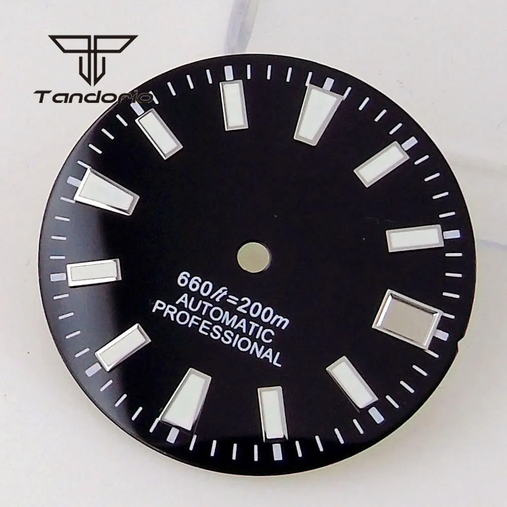 5mm Sterile Sunburst Watch Dial Set with Date Window and Hands Pointers ...