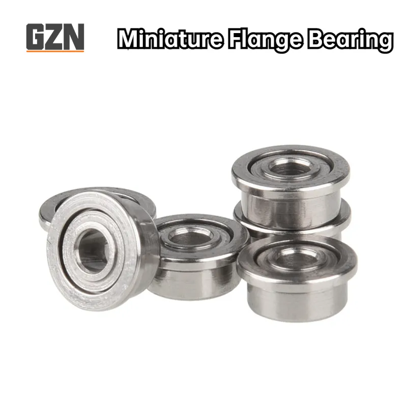DHgate.com:10pcs MF ZZ Miniature Flange Ball Bearings Thin Wall Metal Shielded Flanged Bearings ...