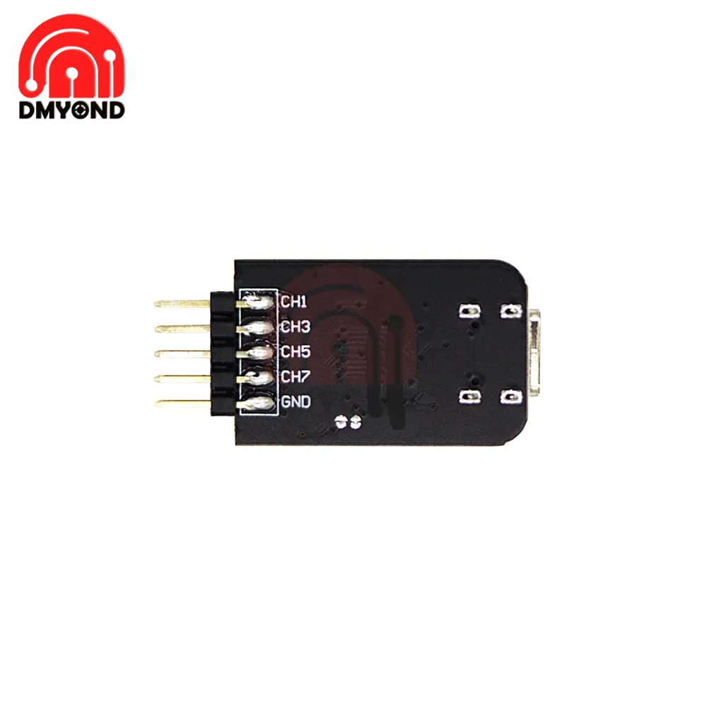 DHgate.com:Type-C Interface Logic Analyzer, MCU ARM FPGA Debugging Tool, 8-Channel 24M Sampling ...