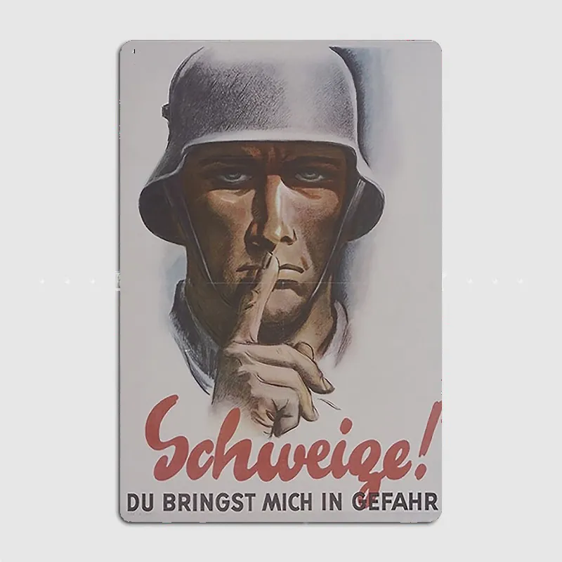 Metal Tin Sign: Vintage Style Poster, Decorative Wall Art for Home ...