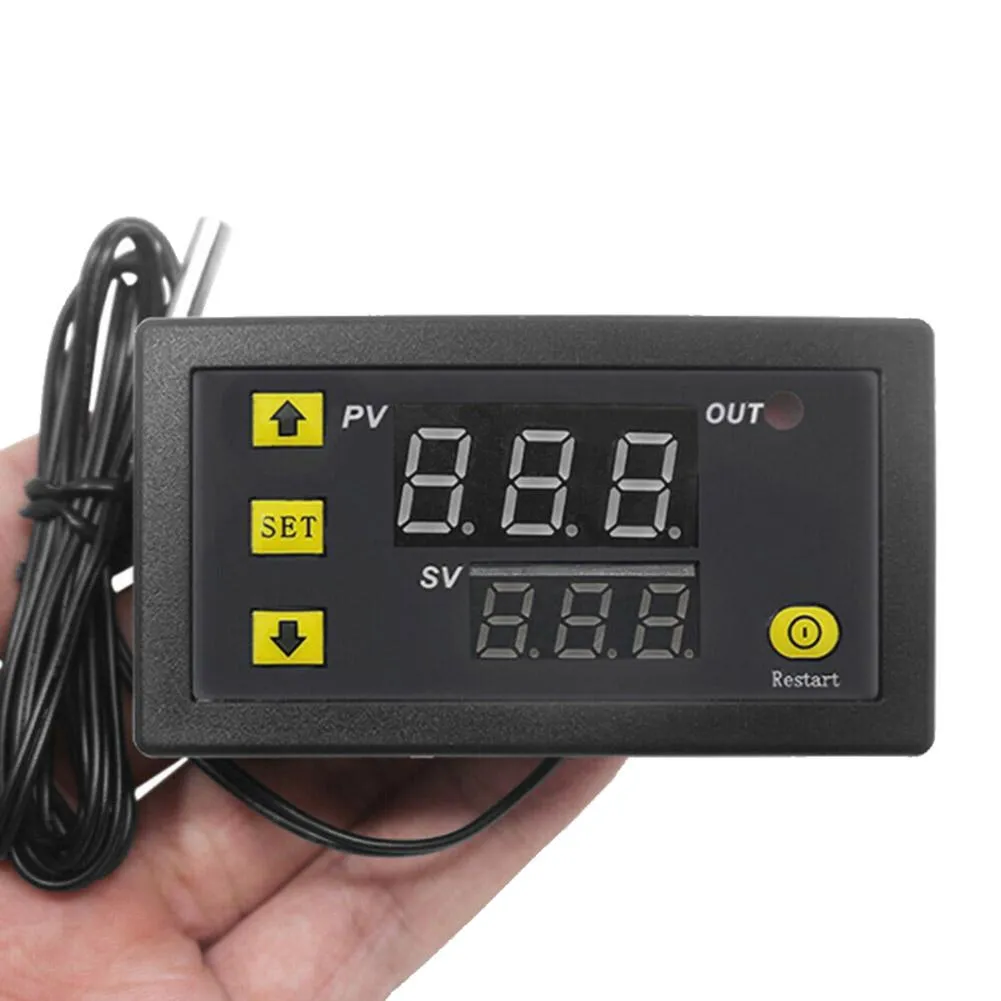 Digital Temperature Display Controller: DC 12V/24V, AC 110V/220V LED ...