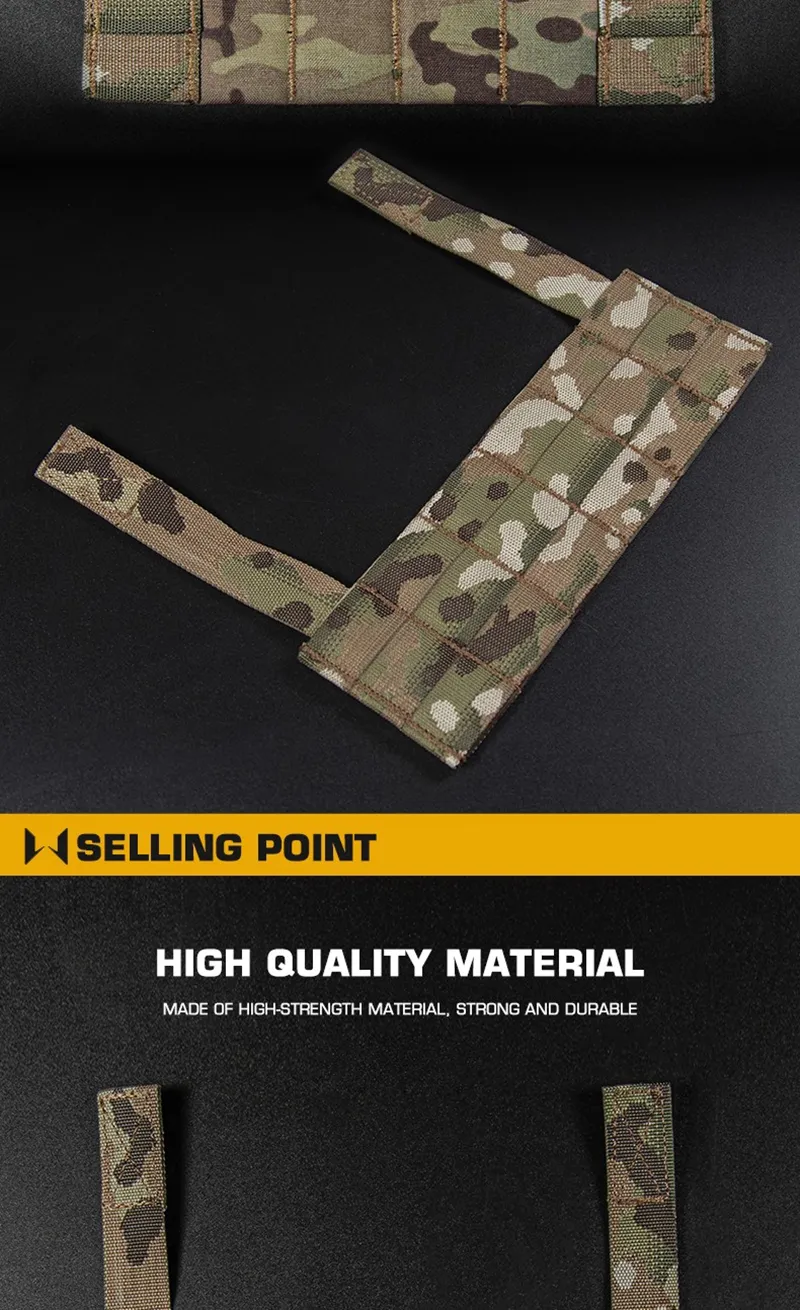 Airsoft Chest Rig Tactical Chest Pack, Lightweight Molle Tactical Vest ...