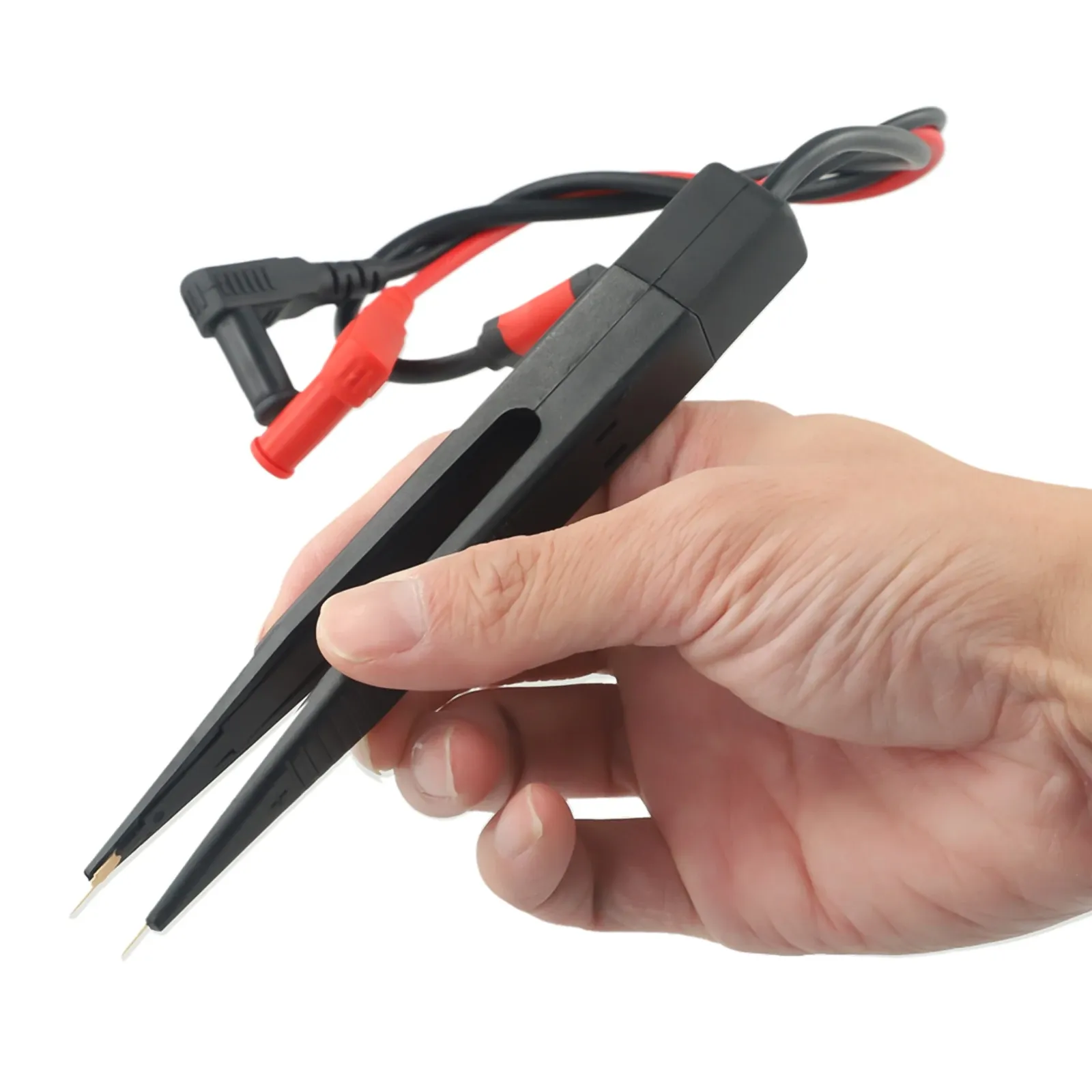 Precision Test Clip Tweezers SMD Patch Component Testing For ...