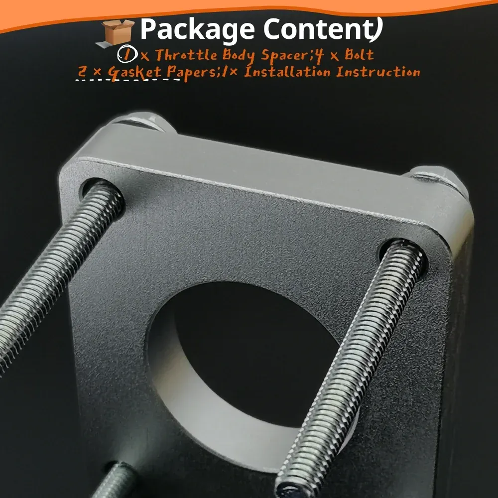 102mm Throttle Body LS2 Compatible Spacer Engine Enhancement Gasket For ...