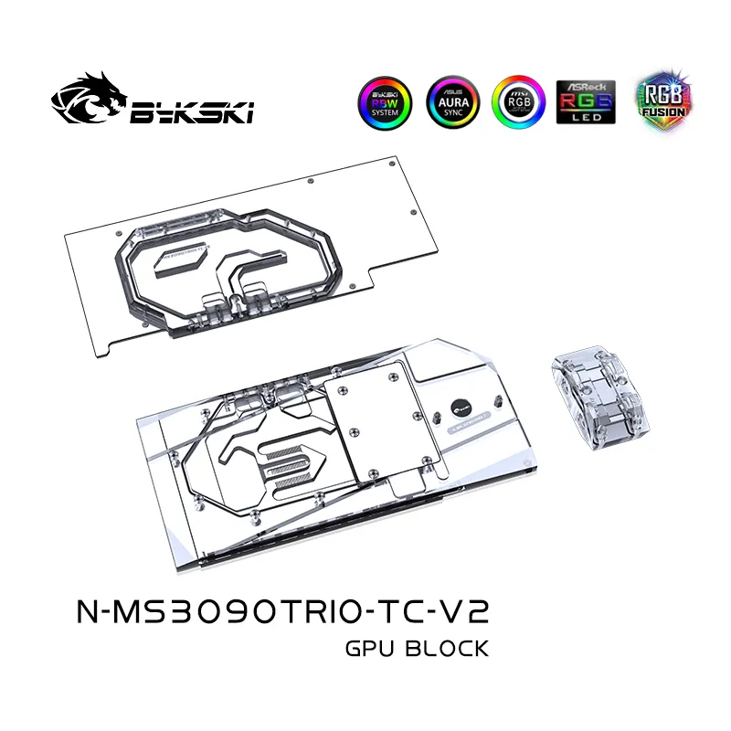 DHgate.com:MSI RTX 3090/3080Ti/3080 Water Cooling Block Bykski Active ...