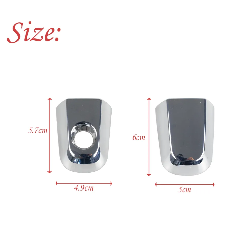 Outer Door Handle Cover Left Right Chrome for Mitsubishi Montero 2008 ...