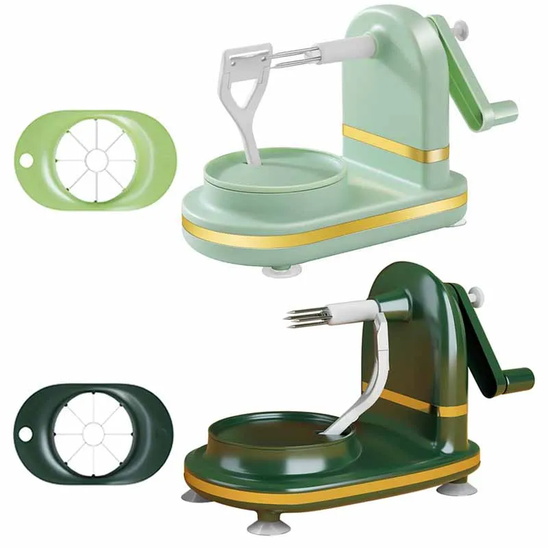 Hand-Cranked Apple Peeler Slicer: Effortless Fruit Peeling for Kitchen ...