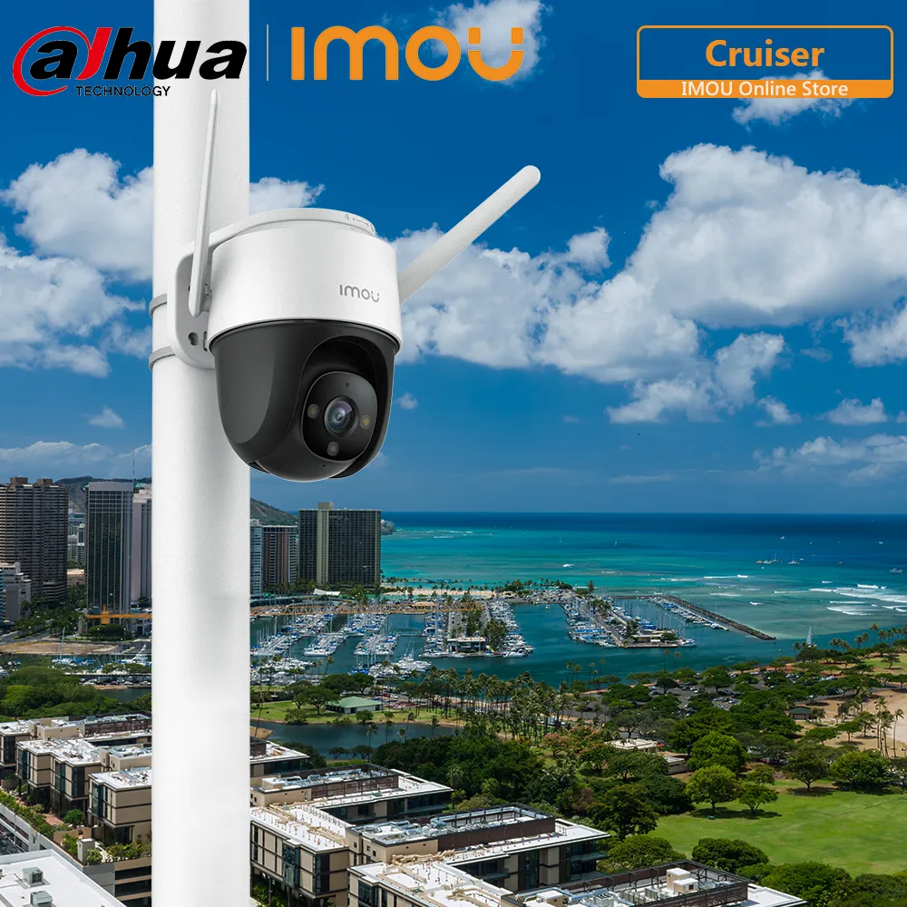 DHgate.com:4K Outdoor Security Camera System, PTZ IP Camera, 360 ...