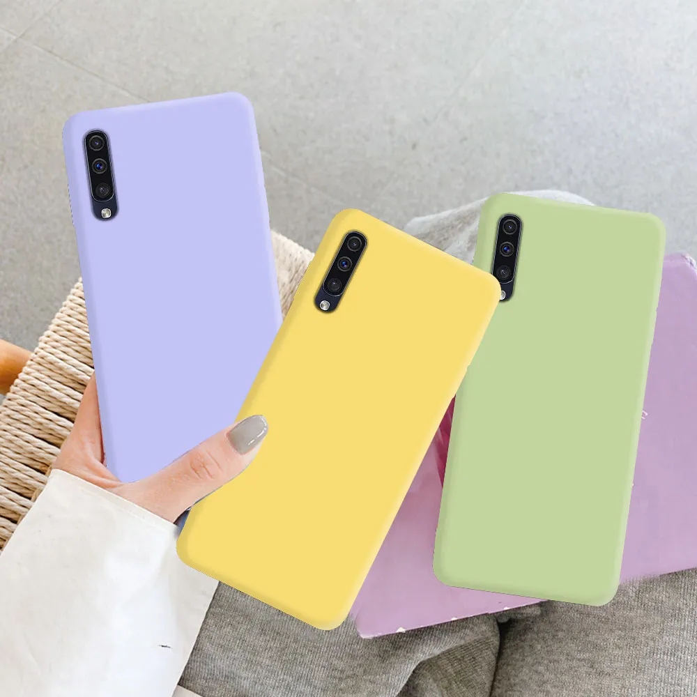 DHgate.com:Samsung A50 Case Liquid Silicone Shockproof Soft Touch Cover ...