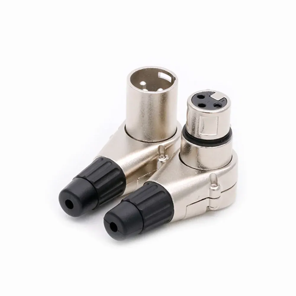 Right Angle XLR Connector: 3 Pin Male & Female XLR... From Ddmyearth ...