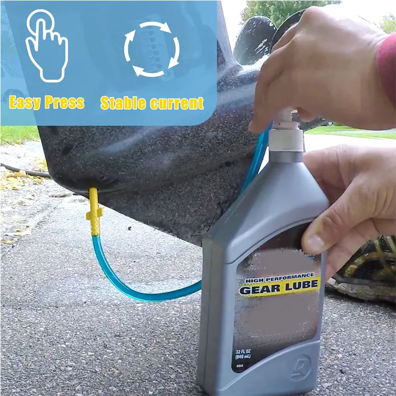 Marine Lower Unit Gear Lube Pump for Standard Quart Bottles Fits ...
