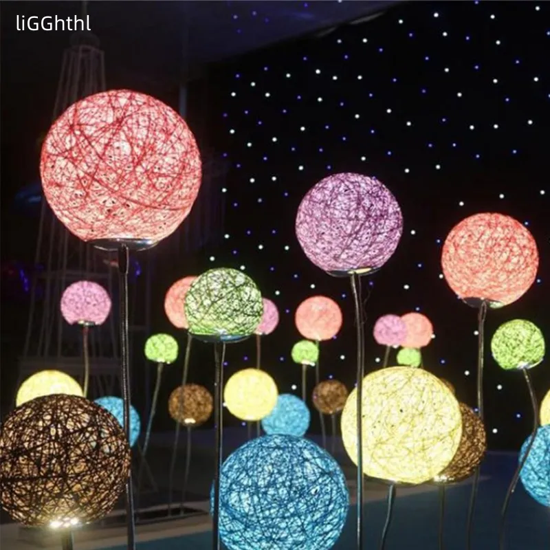 DHgate.com:7-Color LED Candy Landscape Light - Modern Wedding Stage ...