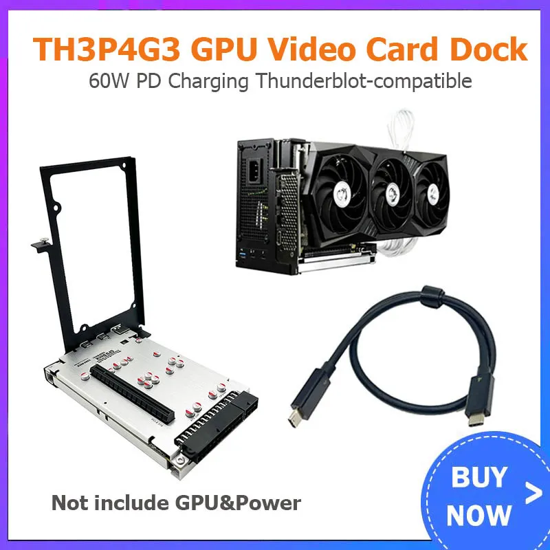 DHgate.com:TH3P4G3 40Gbps Thunderbolt GPU Video Card Dock Station for ...
