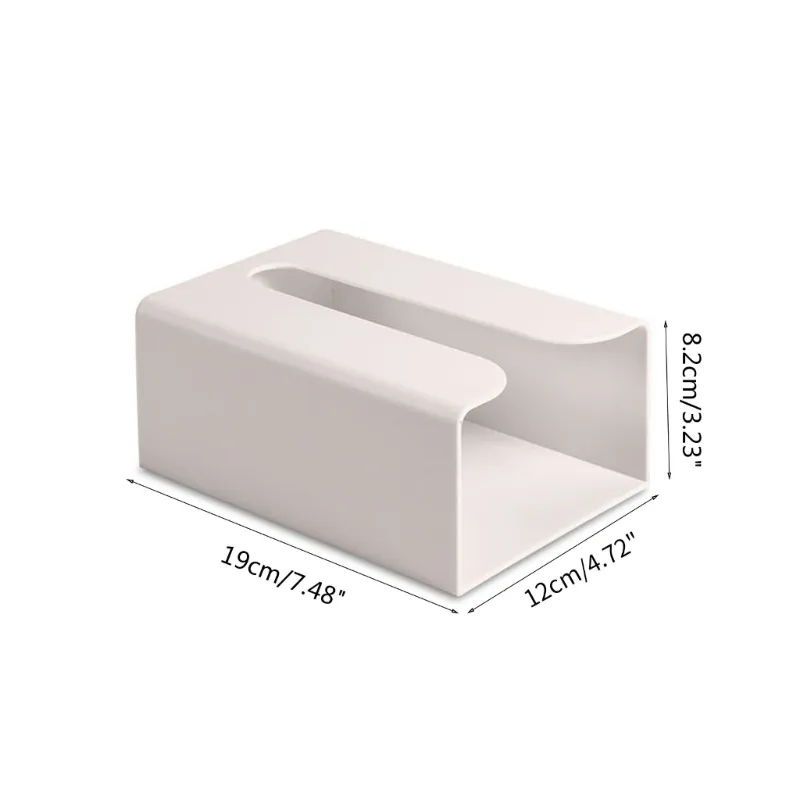 DHgate.com:Self-Adhesive Tissue Box Cover Dispenser Wall Mount for ...
