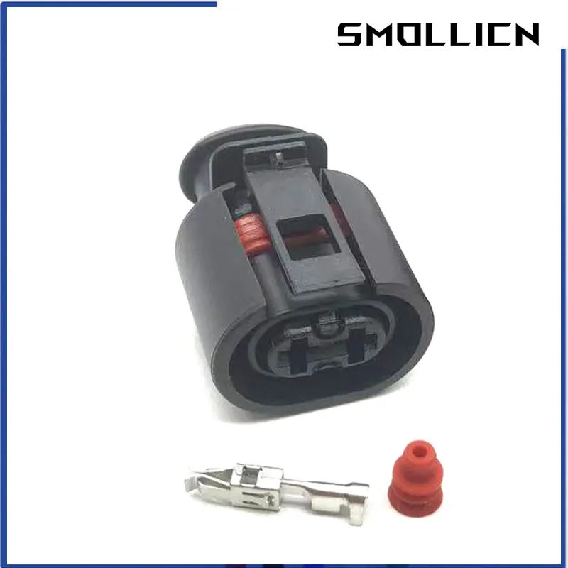 DHgate.com:5mm 2-Pin Female Waterproof Car Sensor Plug Cable Connector ...