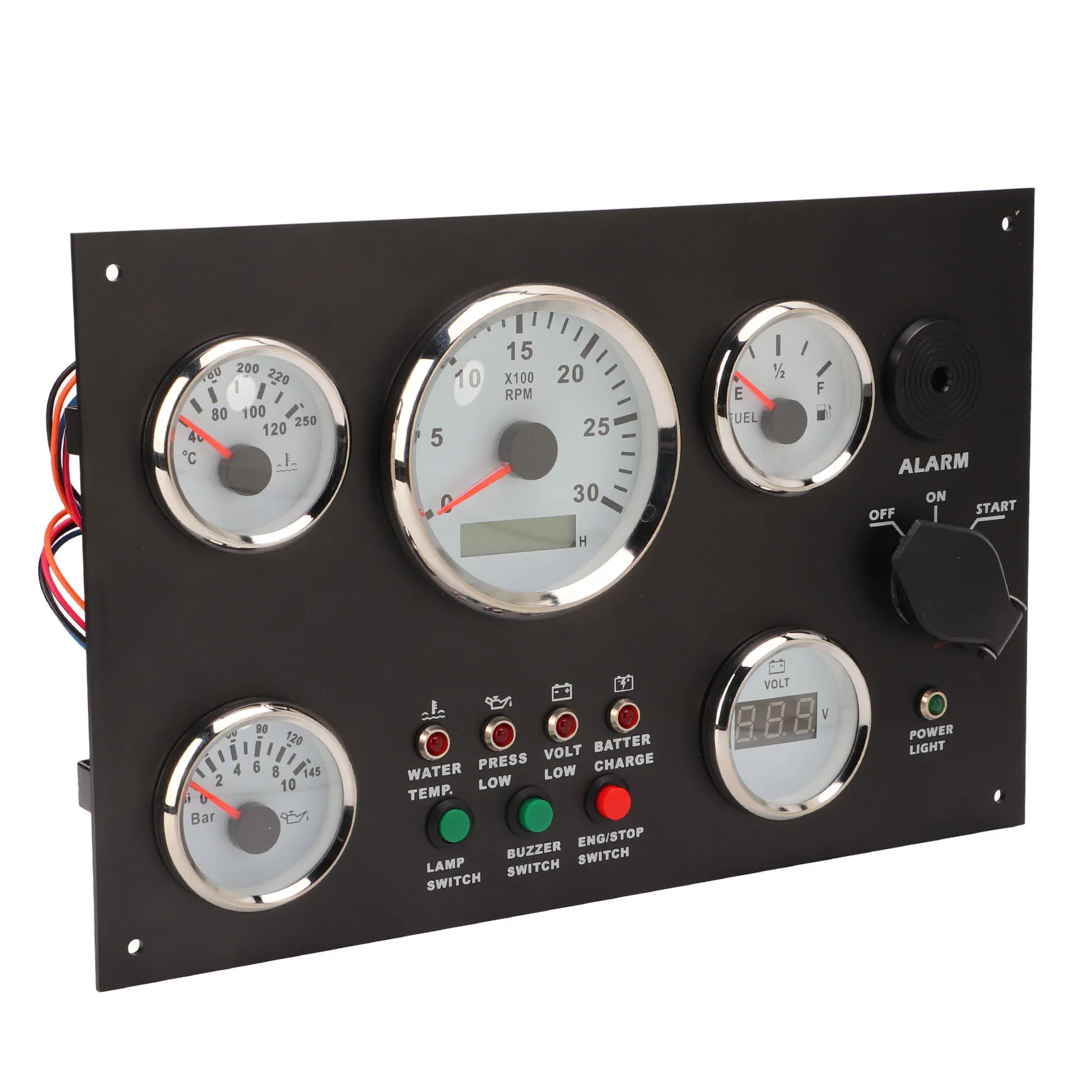 Advanced Digital Engine Dashboard Panel - Customizable Multi-Functional ...