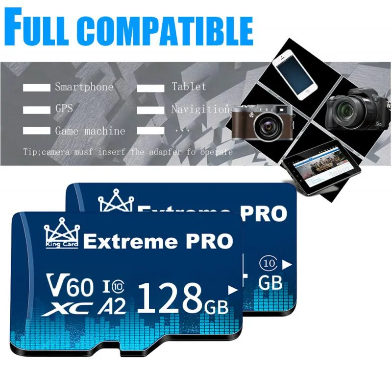 Original V60 128GB MicroSDXC Memory Card: Ultimate Storage for Phones ...