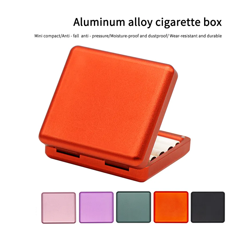 Cigarette Holder Case, Portable 10 Capacity Cigarette Storage Box With ...