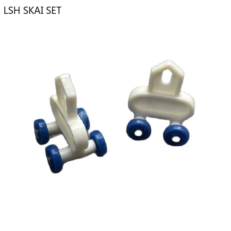 Plastic Curtain Track Pulleys 10/20 Pack - Smooth-Glide Wheels for ...