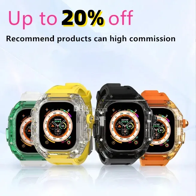 Apple Watch Ultra 2 Waterproof Case: 49mm Marine Smartwatch Protective ...